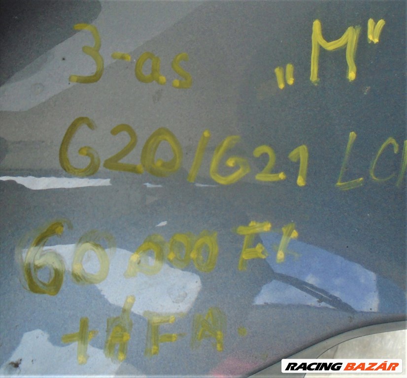 [GYÁRI ÚJSZERŰ] BMW ELSŐ LÖKHÁRÍTÓ "M" | 3-AS | G20/G21 +LCI | 8085444 ...